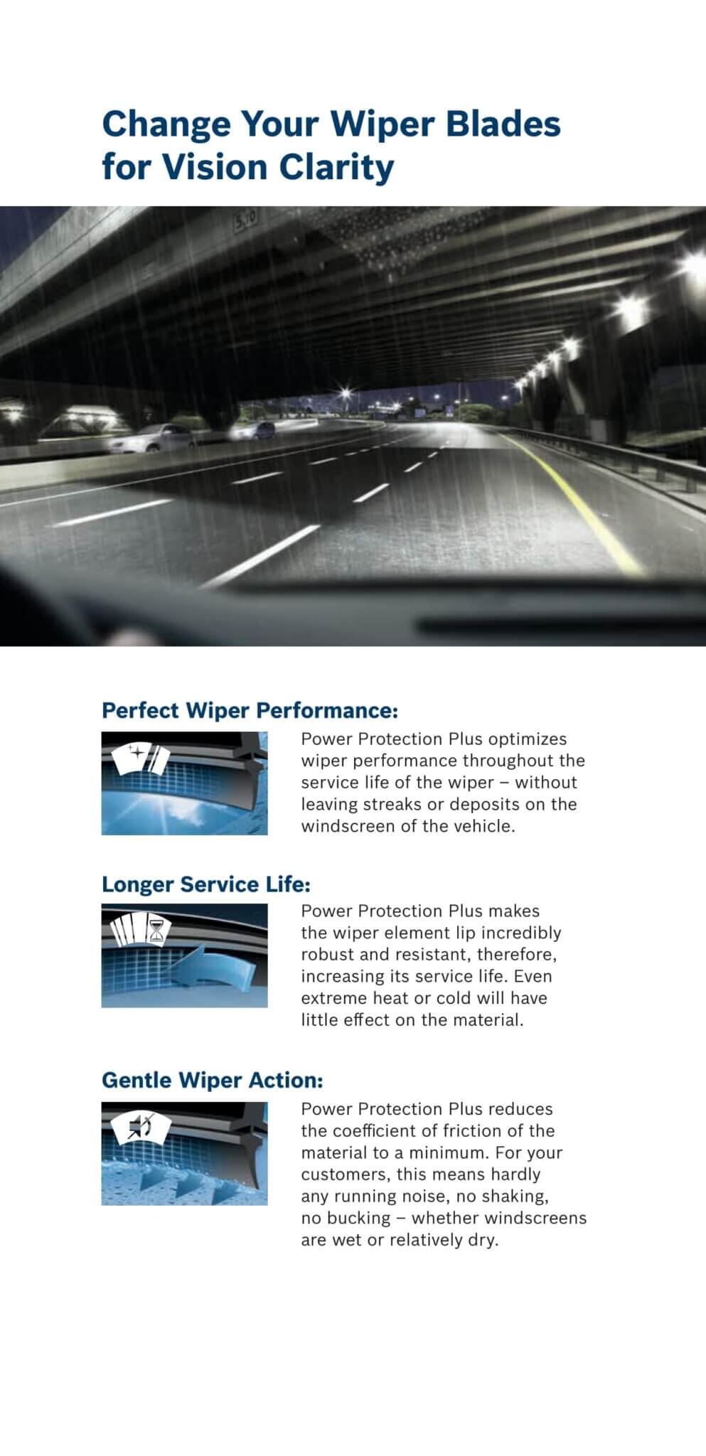 Bosch Wipers - VServe